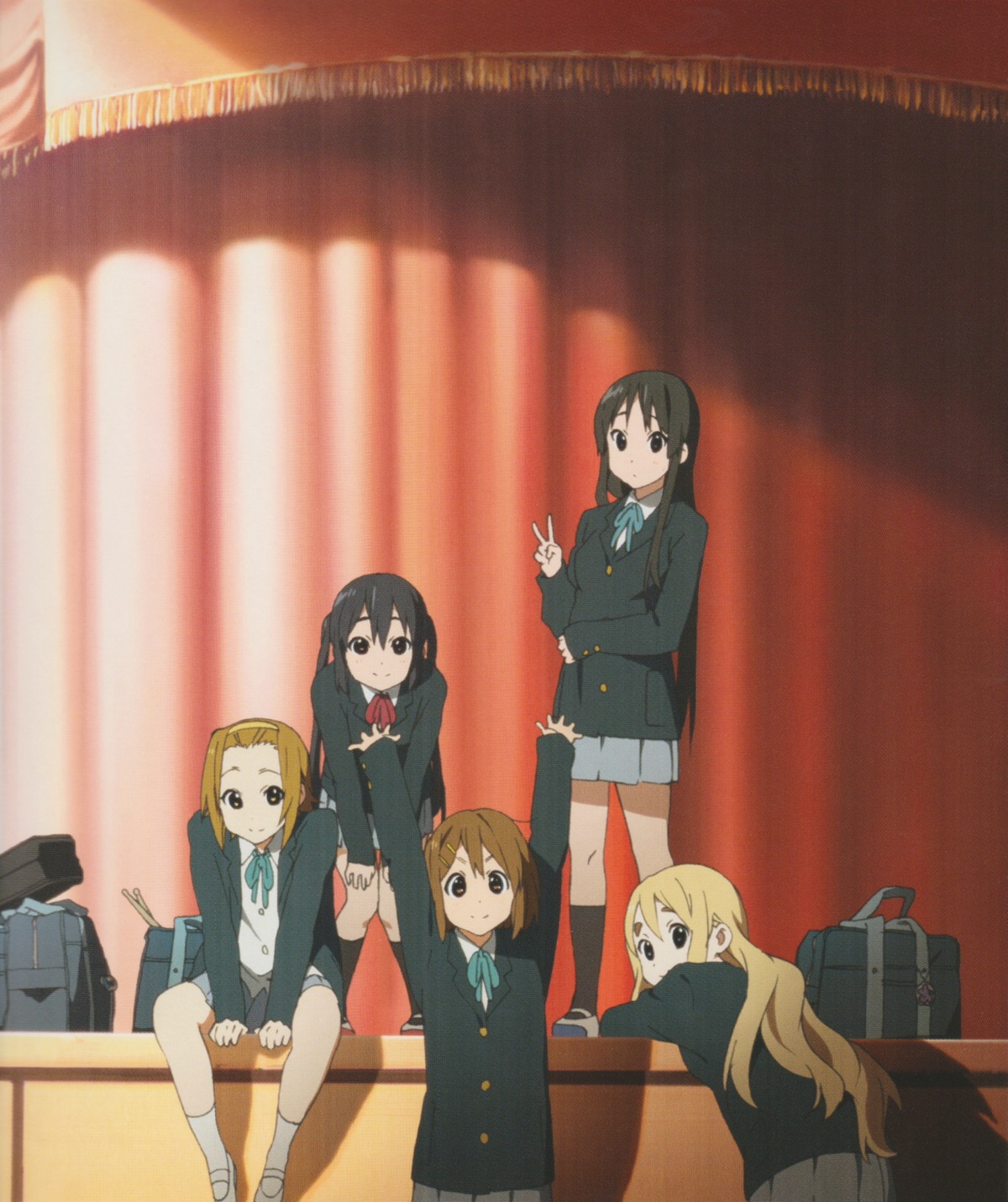 horiguchi yukiko k-on! akiyama mio hirasawa yui kotobuki tsumugi nakano azusa tainaka ritsu ...